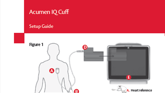 Acumen IQ cuff | Edwards Lifesciences